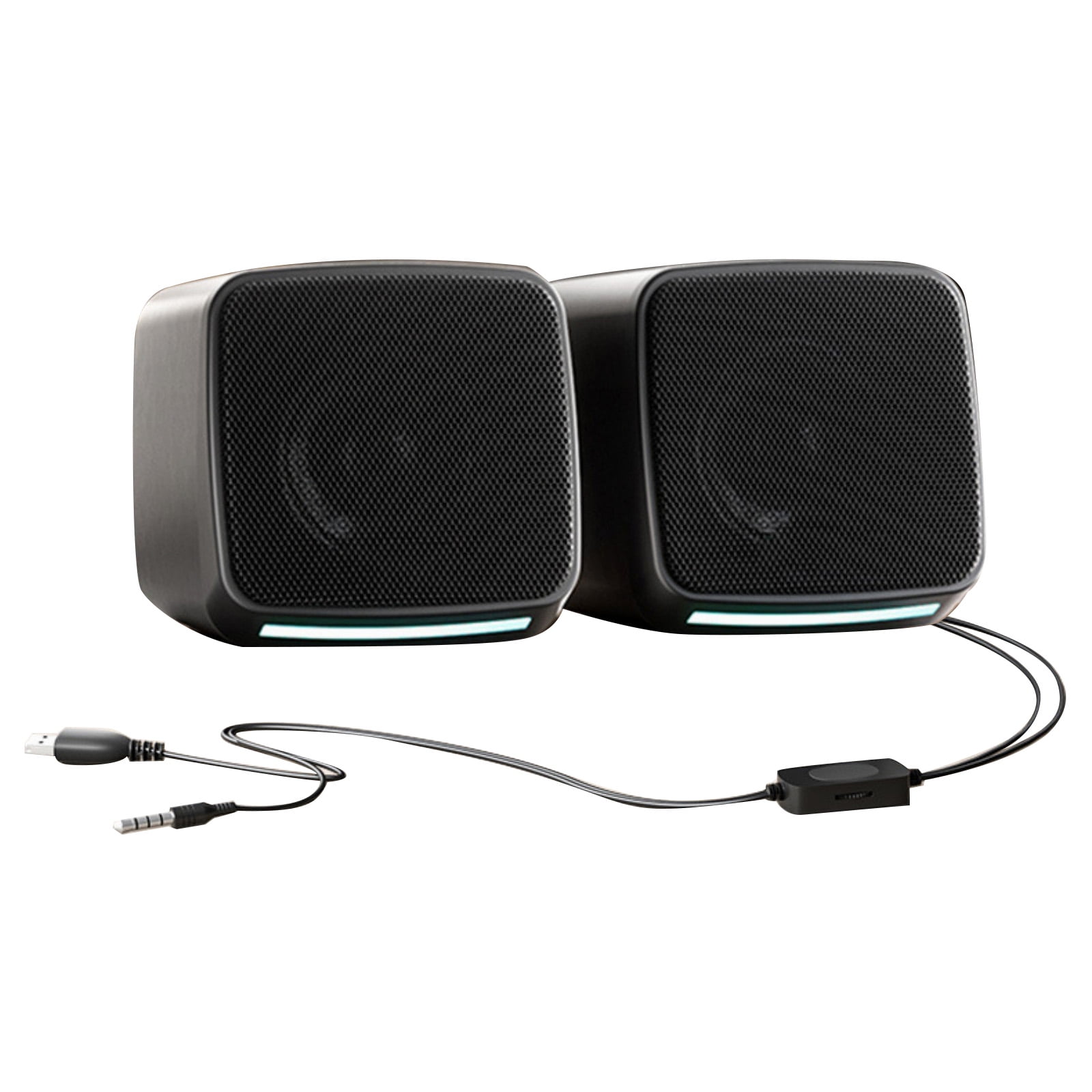 TAPDRA 2.0 Channel Computer Speakers for Desktop Laptop USB Powered 3 ...