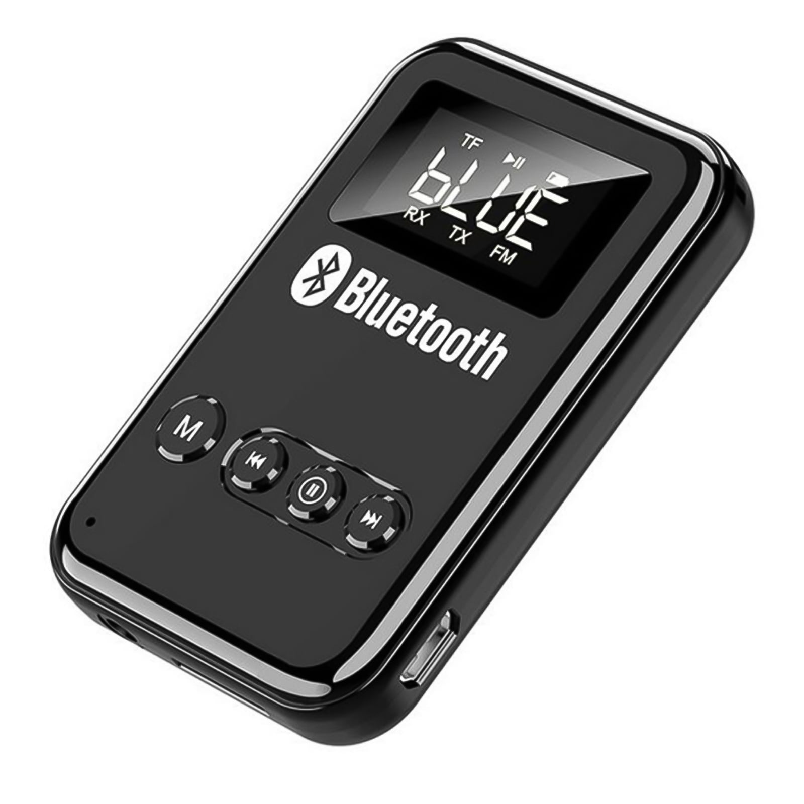TAPDRA 2-in-1 Bluetooth Transmitter Receiver Hands-Free Listening, TF ...