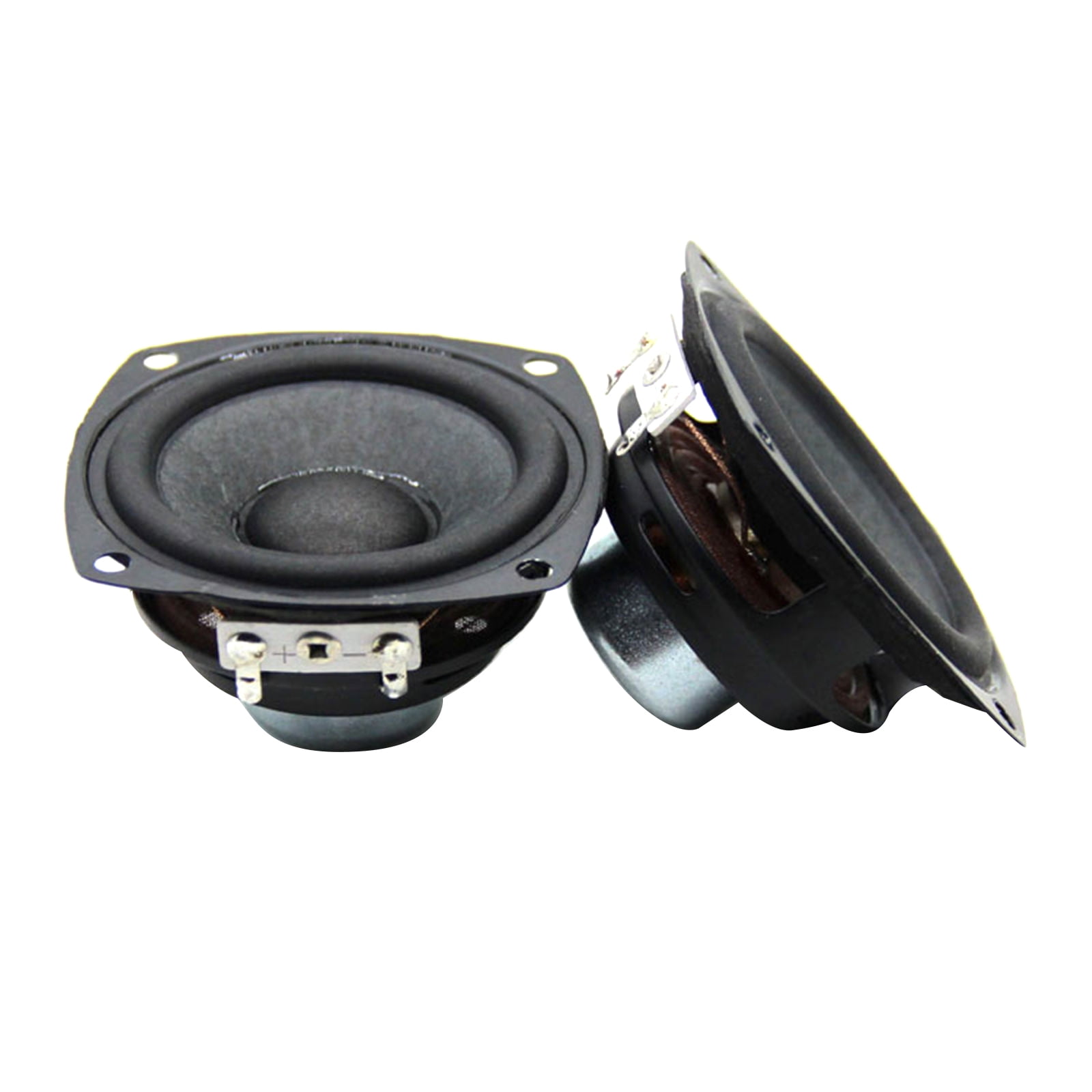 TAPDRA 2x 25 Watt Full Range Speakers, 4Ω Impedance, Glass Fiber Diaphragm, Rubber Edge, Dual ...