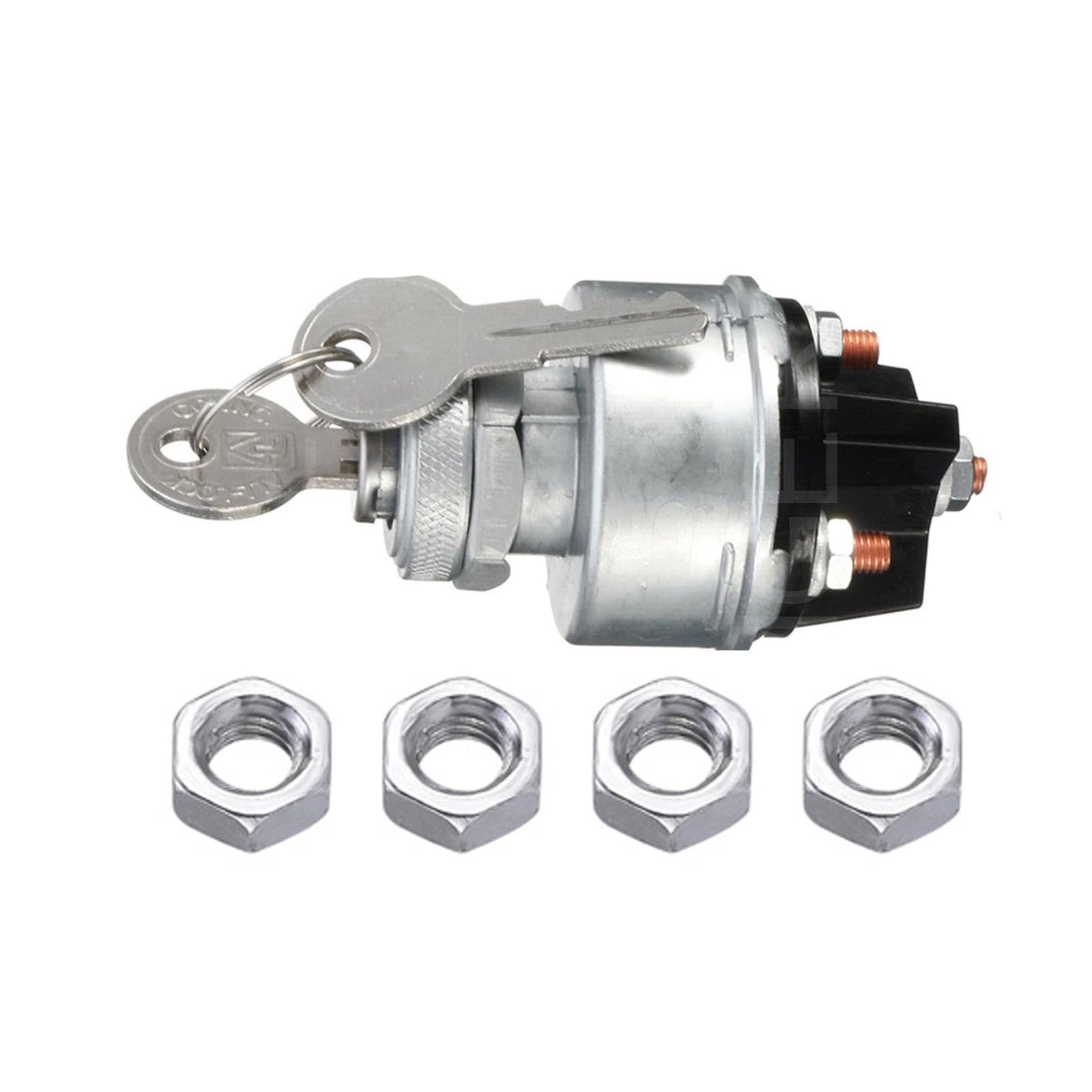 TAPDRA 4 Position Universal Ignition Switch with Keys ACC OFF IGN Start ...