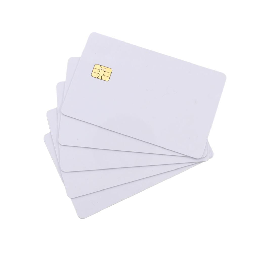 TAPDRA 50pcs SLE4442 256×8-bit EEPROM White PVC Cards for ...