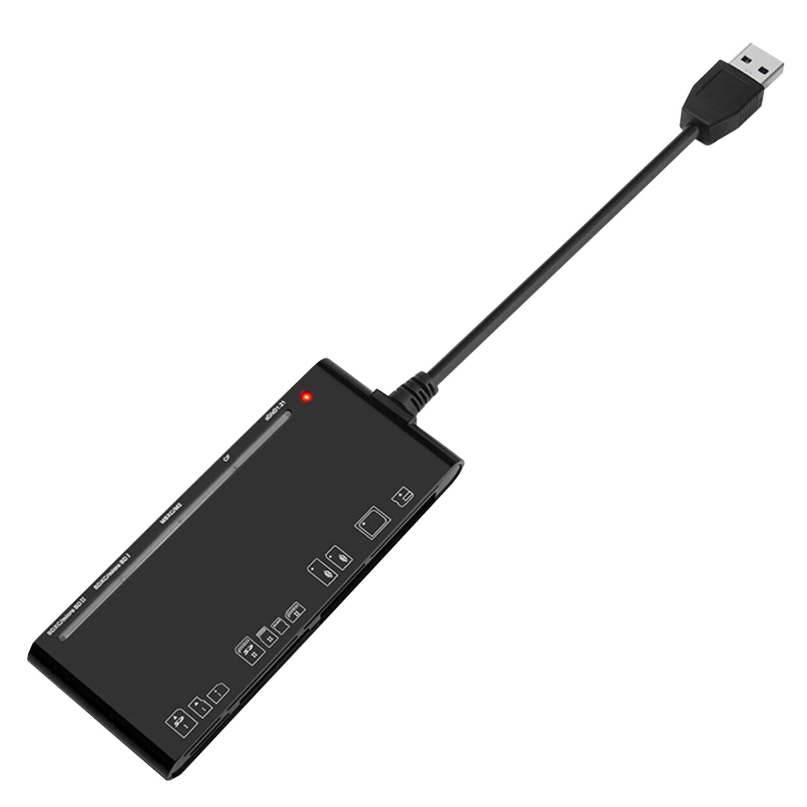 TAPDRA 7-in-1 USB 3.0 Card Reader Multi-Slot Adapter for SD, Micro SD ...