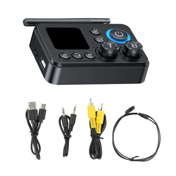 TAPDRA Audio Transmitter Receiver Bluetooth 5.4 for Cars Laptops ...