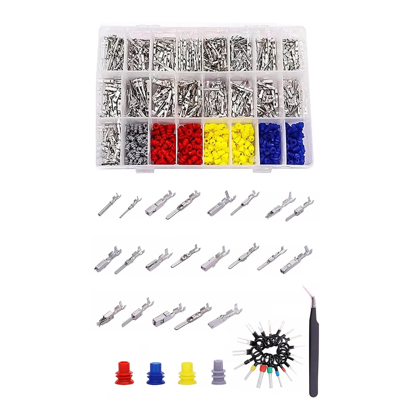 TAPDRA Automotive Connector Pins Terminal Kit 774PC with Removal Tool ...
