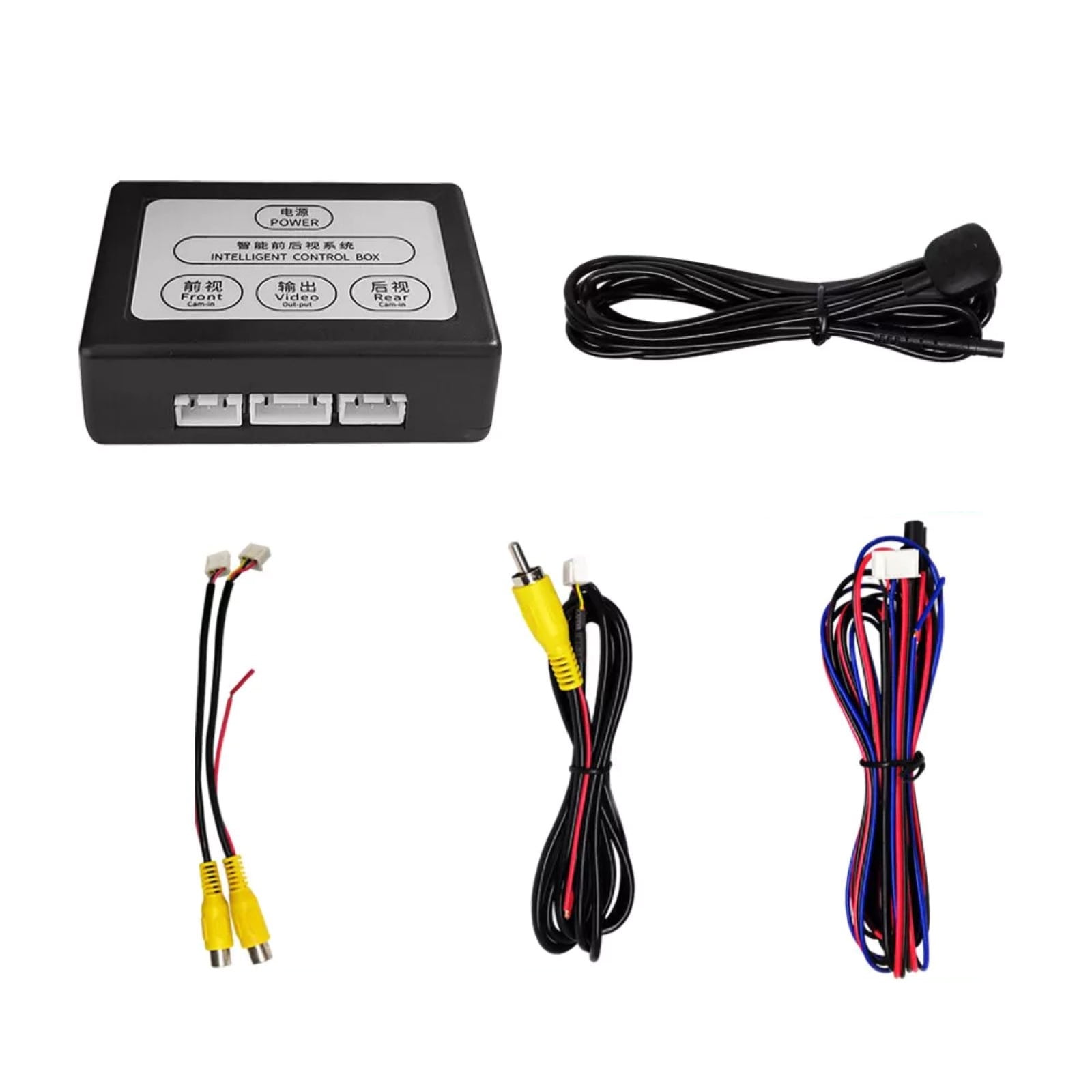 TAPDRA Car Front Rear Camera Control Box CVBS AHD PAL NTSC Multi Format ...