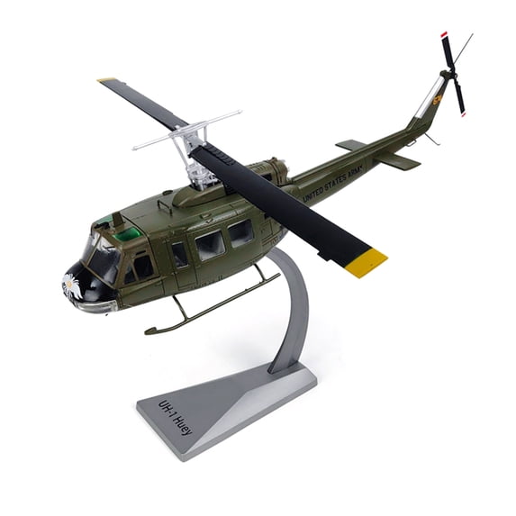 TAPDRA Die Cast US Army UH-1 Huey Helicopter Model 1:48 Scale 11.4in ...