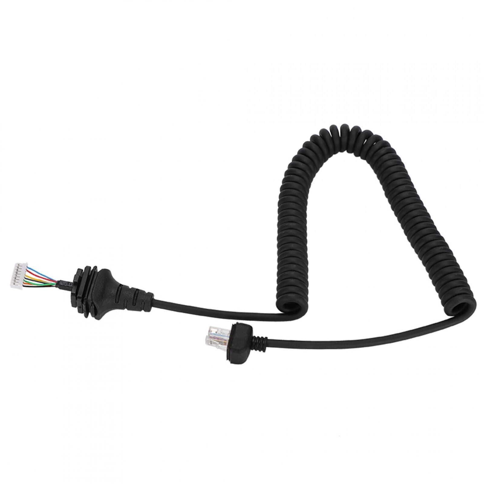 TAPDRA Durable ABS Handheld Microphone Cable for ICOM HM152/HM154 6.5ft ...