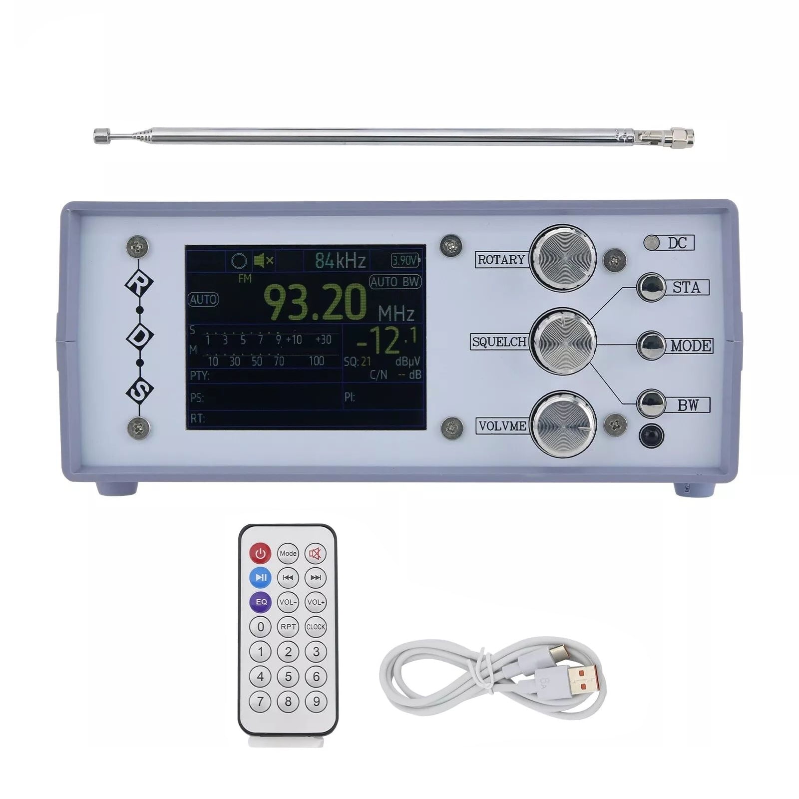 TAPDRA Full-Band TEF6686 Radio for Extensive Coverage LW, MW, SW & FM Stations at Your ...