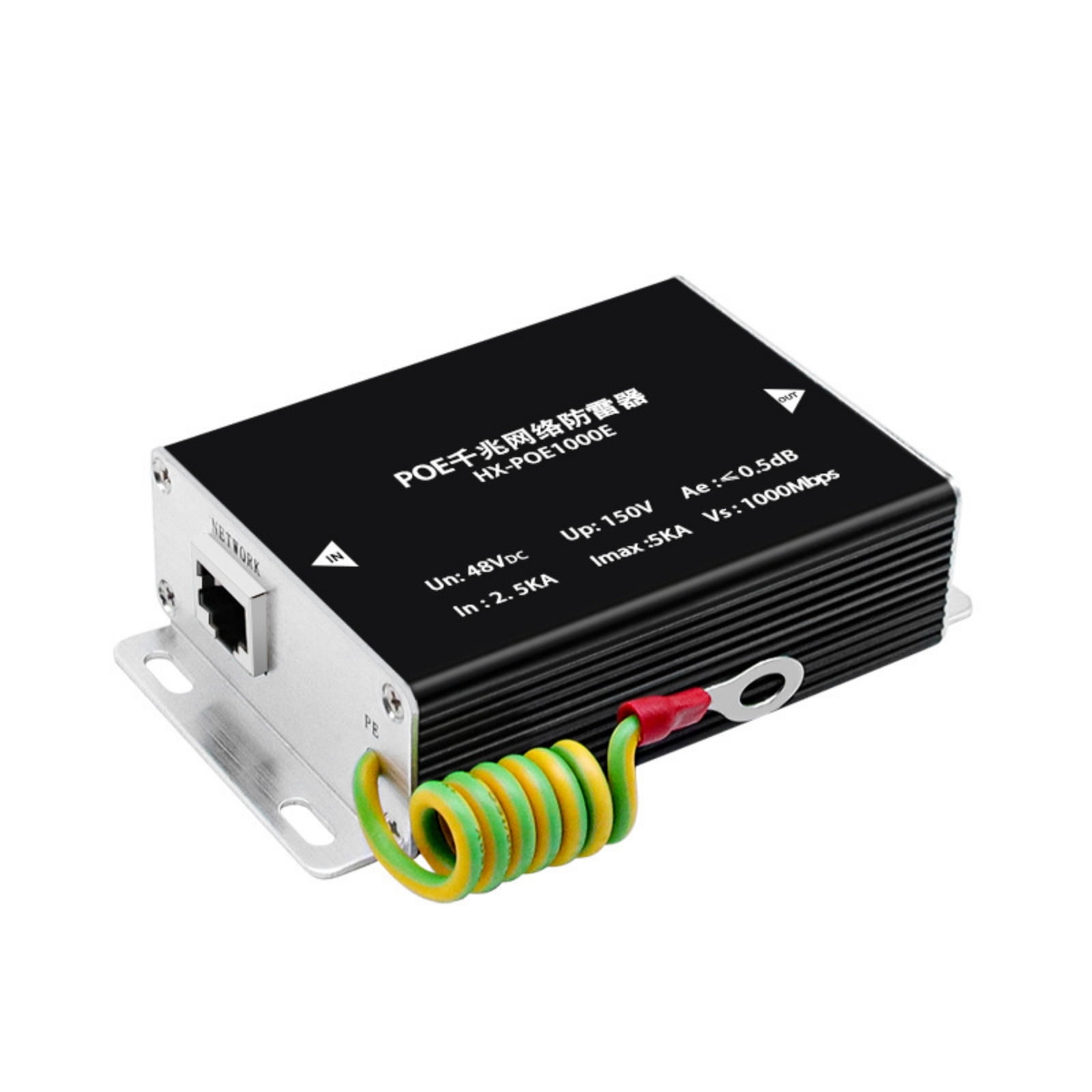 TAPDRA Gigabit POE Lightning Protection Device, Multi-Stage Protection ...