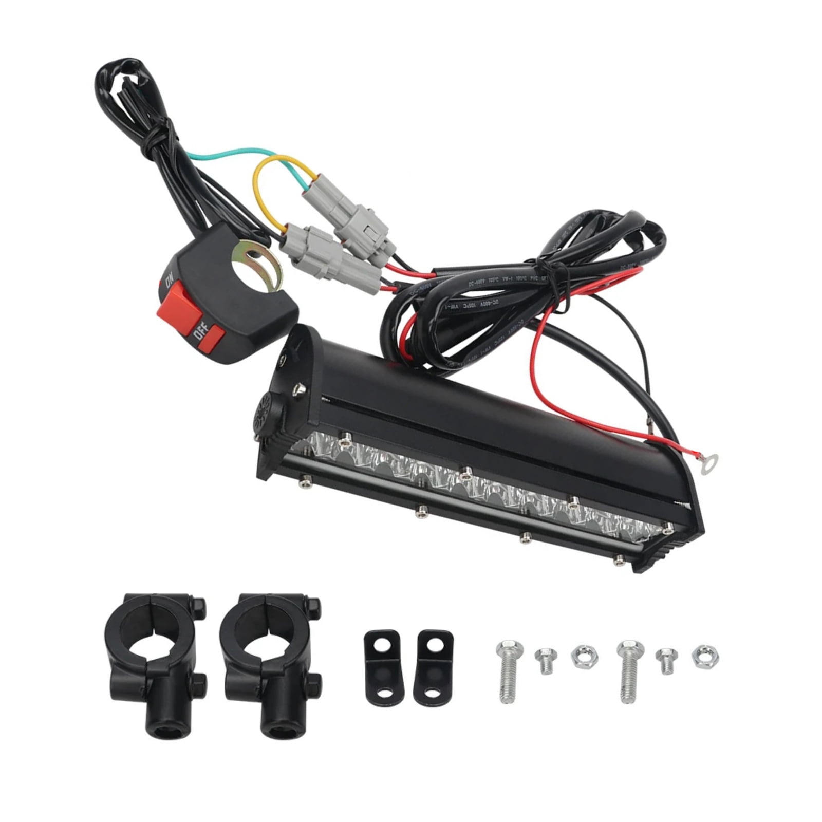 TAPDRA IP67 Waterproof LED Light Bar With Wiring Harness For KLX110 ...