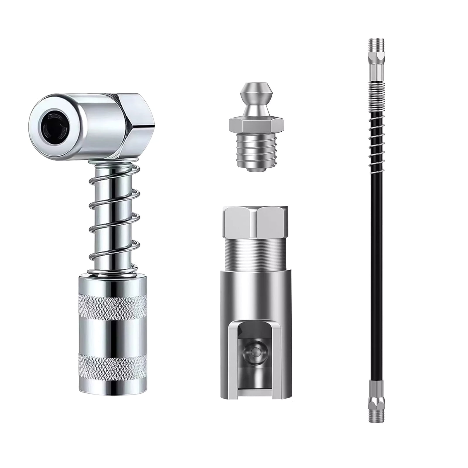 TAPDRA Ingenious Grease Coupler Set with 11.82" Flex Hose for Heavy ...