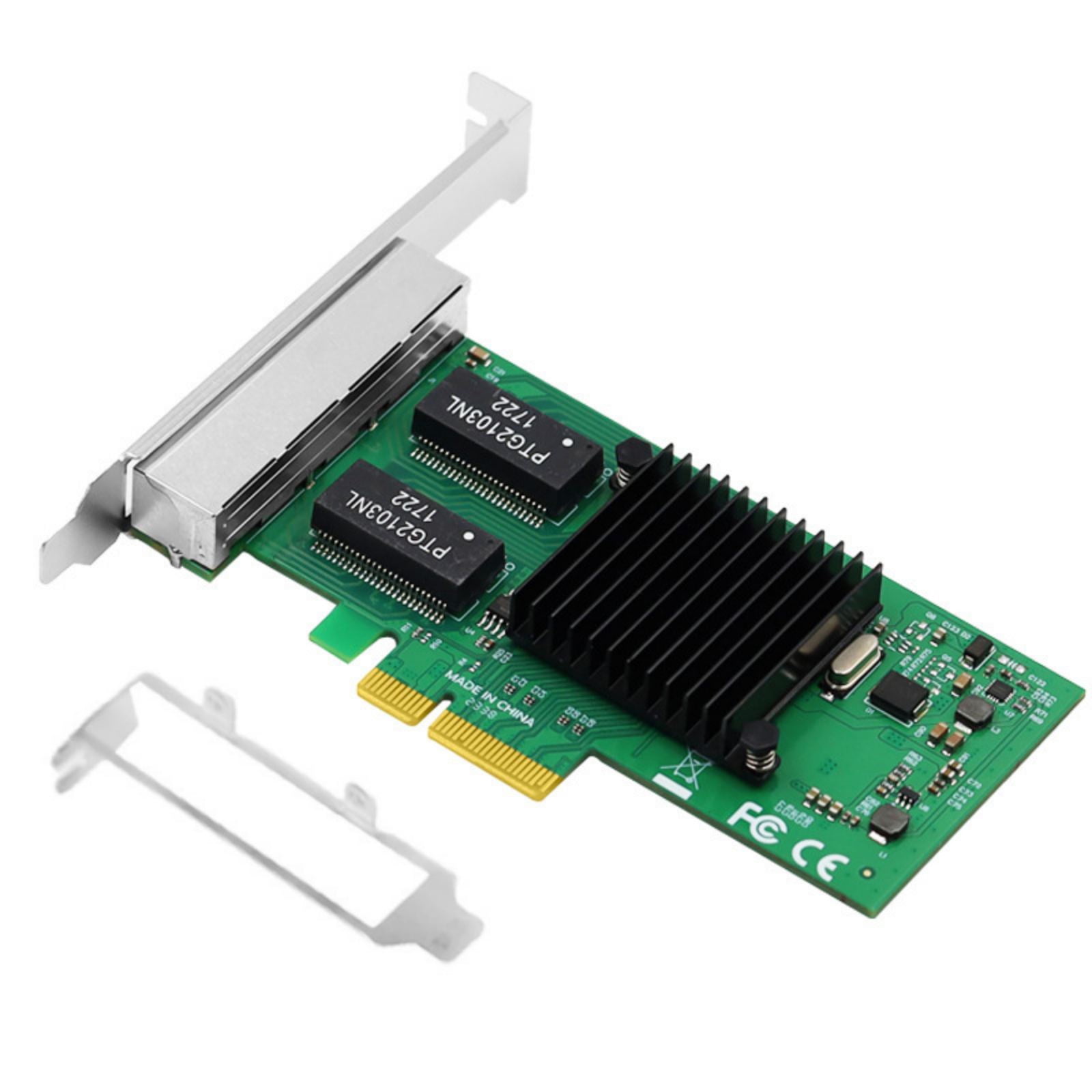 TAPDRA Intel I350 Gigabit Ethernet Card for Windows and Linux Systems ...
