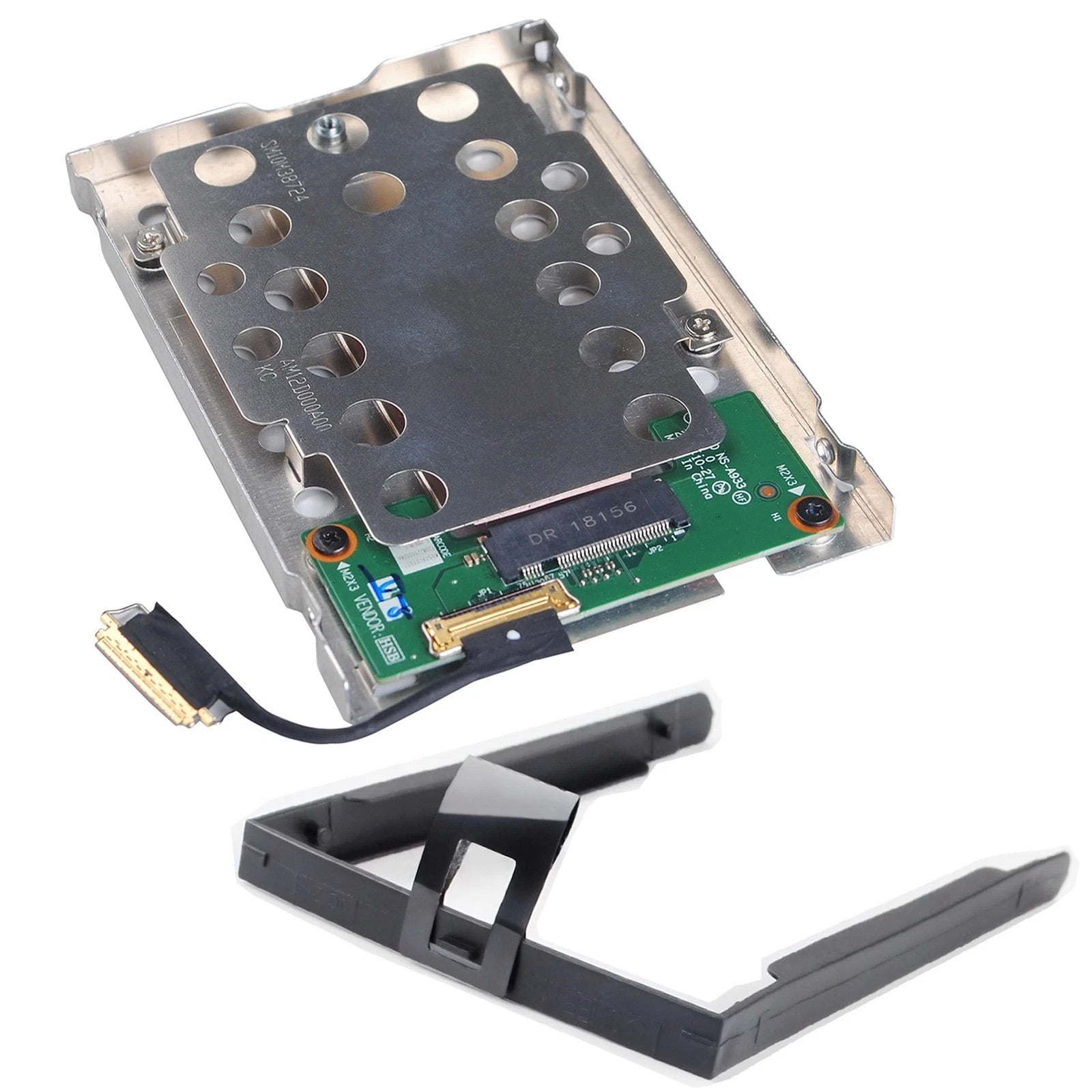 TAPDRA M.2 NVMe SSD Adapter Caddy & Cable for ThinkPad A475 A485 T470 ...