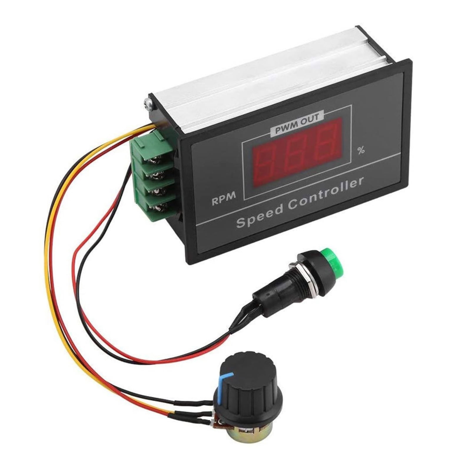 TAPDRA Motor Speed Control Regulator DC 6V-60V 30A with Digital Display ...
