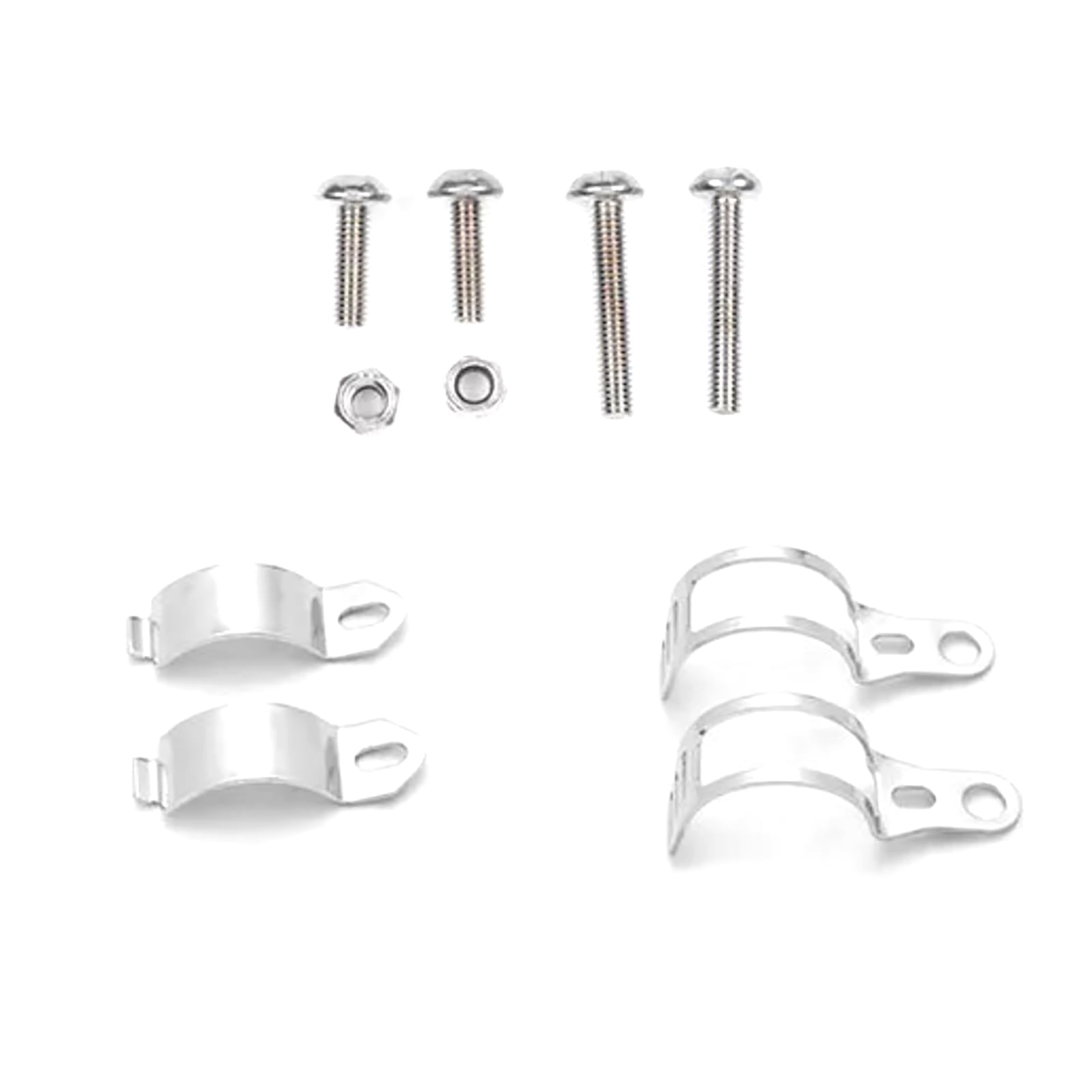 TAPDRA Motorcycle Fork Mount Turn Signal Clamps 2 Pack Metal Bracket ...