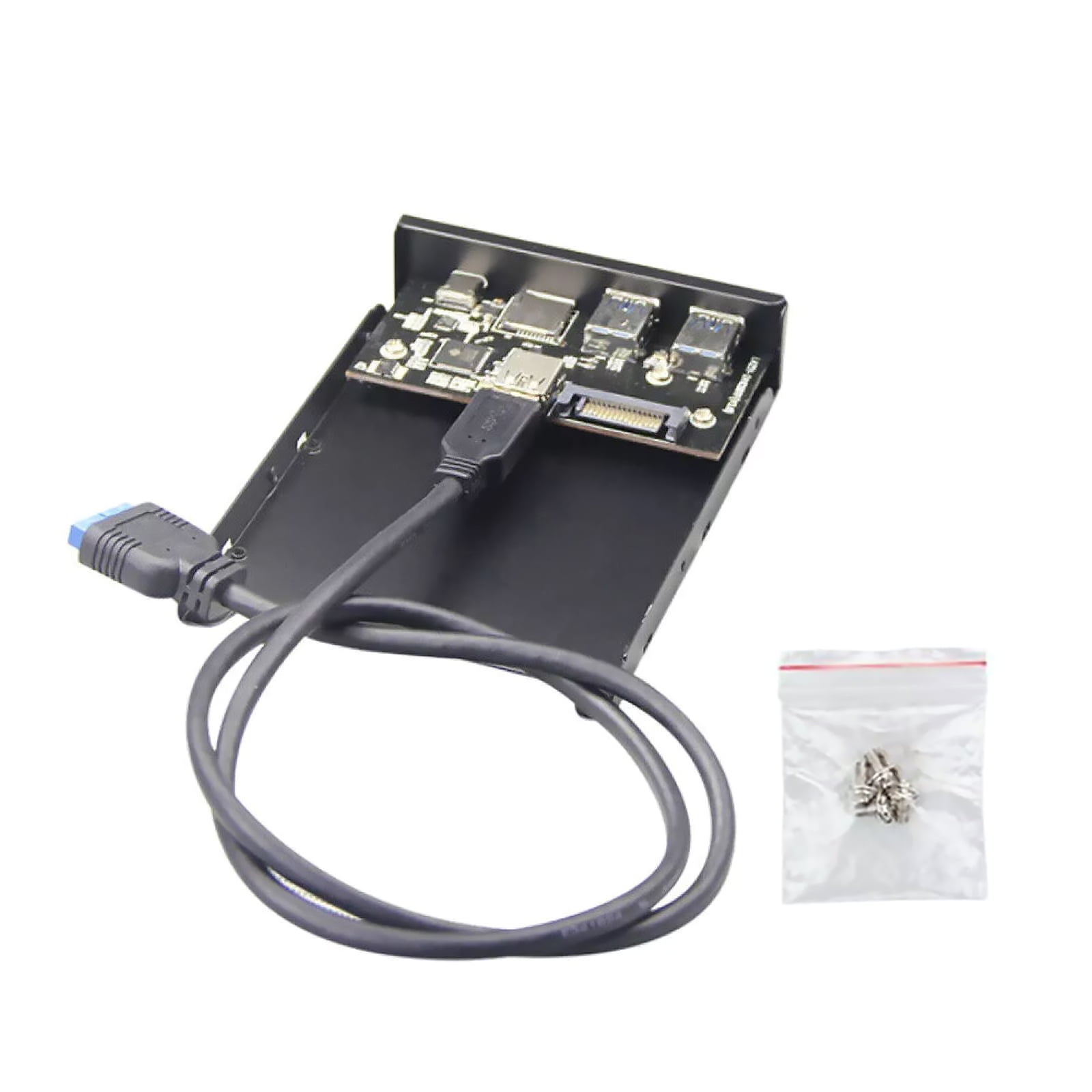 TAPDRA Multi-Functional Front Panel for Desktops, Supports 5Gbps Data Transfer, Includes Micro ...