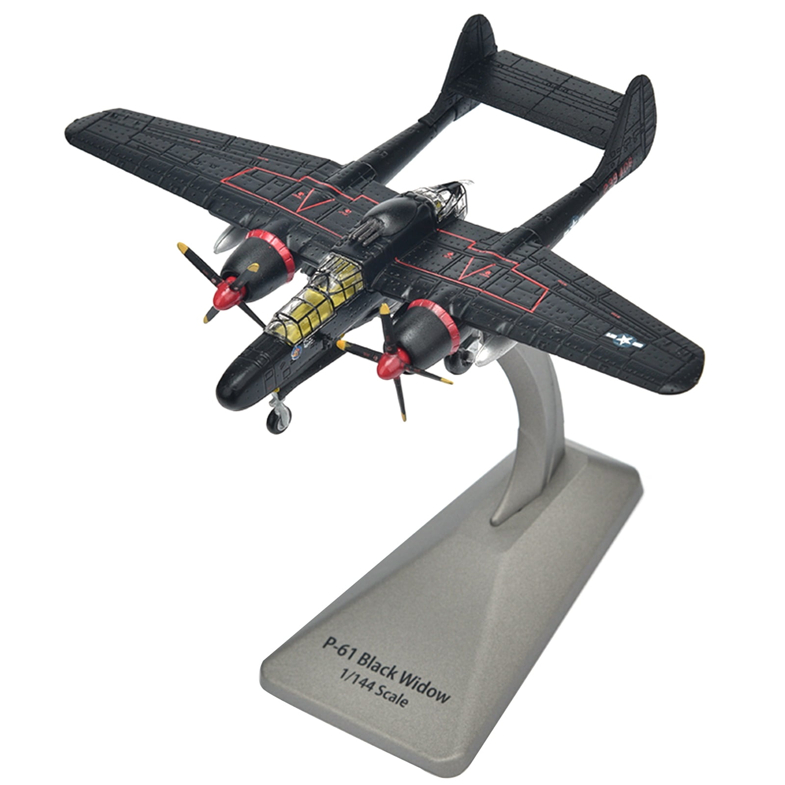 TAPDRA Part 1:144 Bomber Models WWII USAF P-61 Black Widow Bomber ...