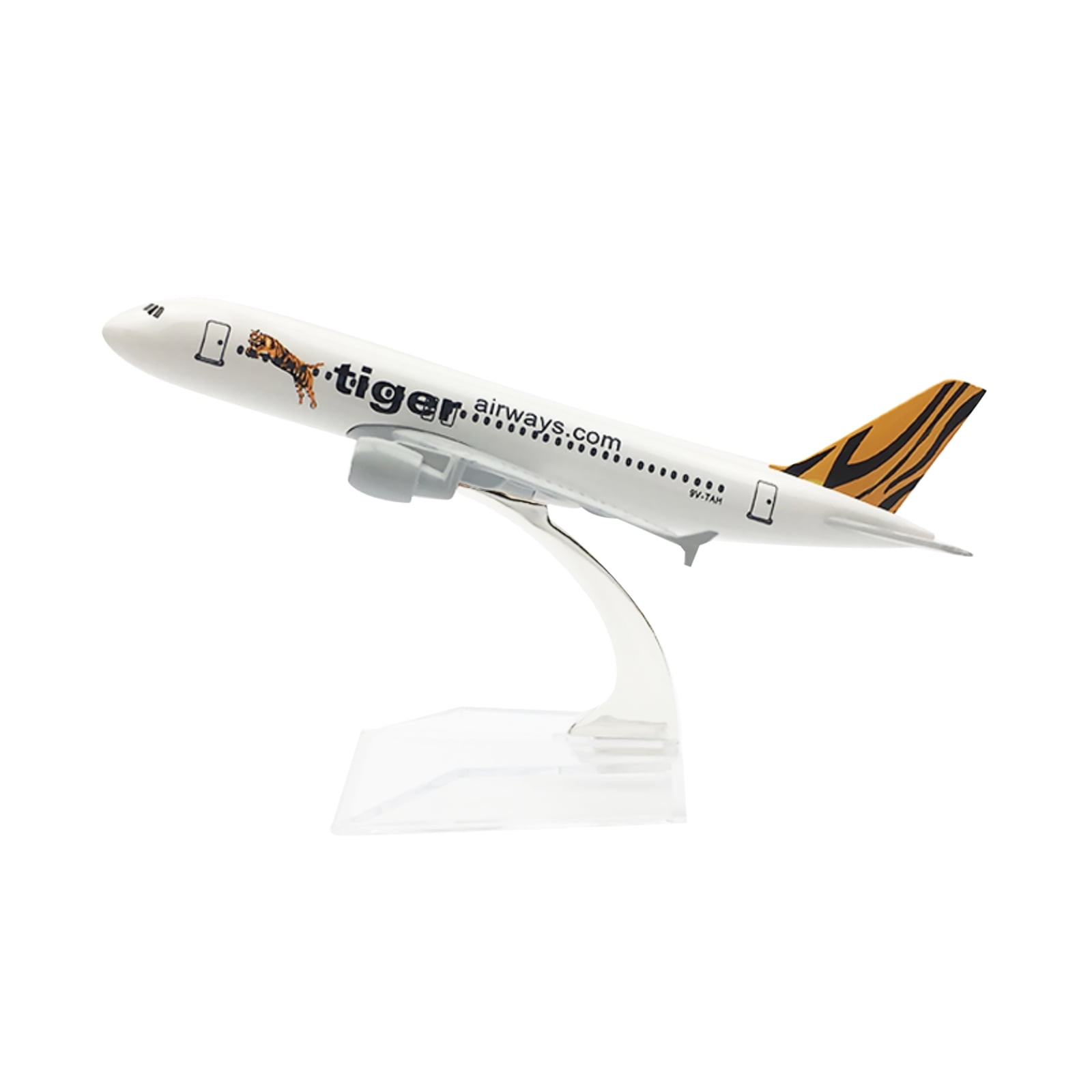 TAPDRA Part 1/400 Scale Airbus Singapore Tiger A320 Plane Model Metal ...