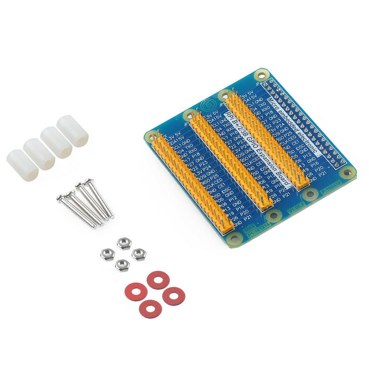 TAPDRA Part 1 Set 3 GPIO Port Multifunction Extended RPI B+/2B/3B+/4B ...