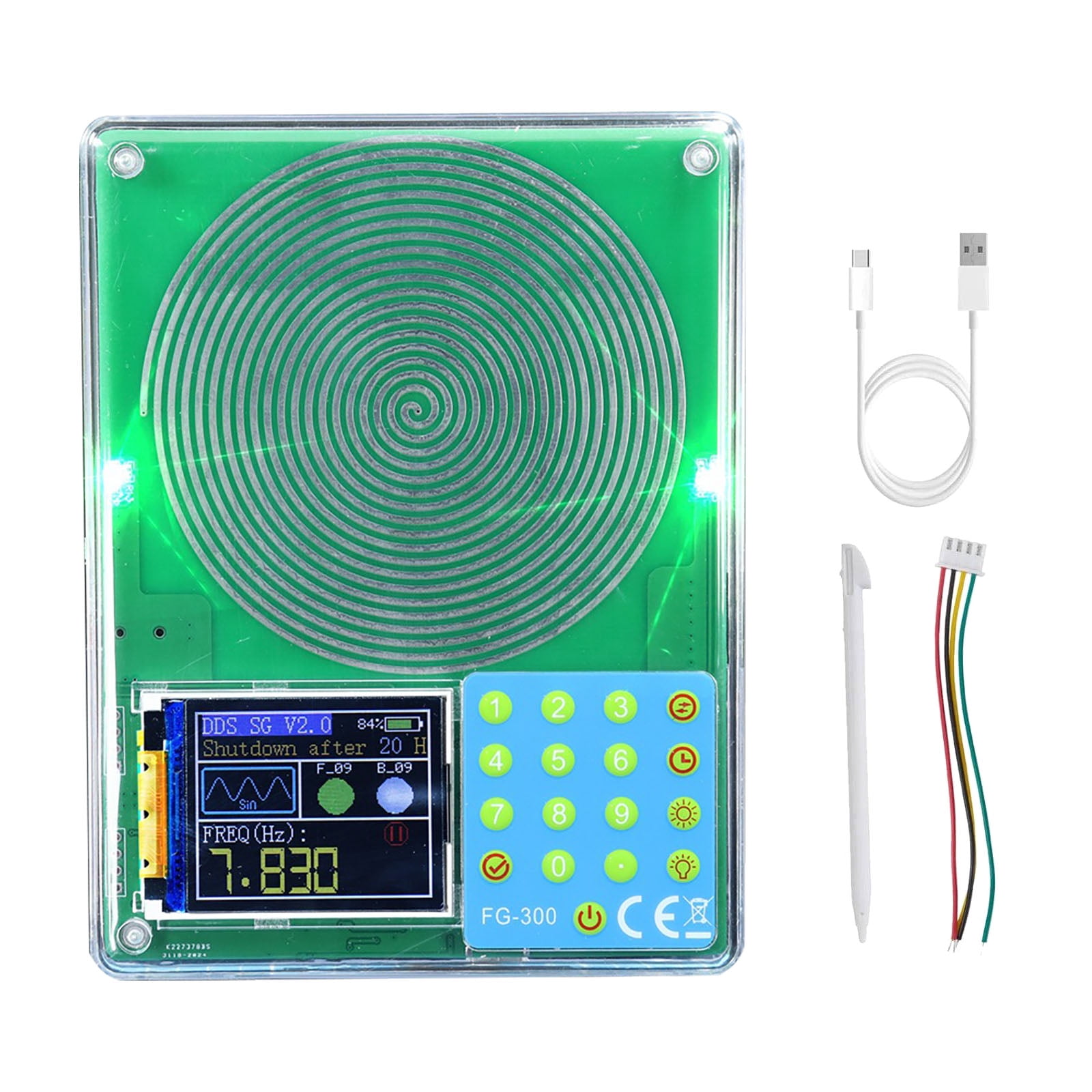 TAPDRA Schumann Frequency Generator 0.001-200KHz Multiple Waveform USB ...