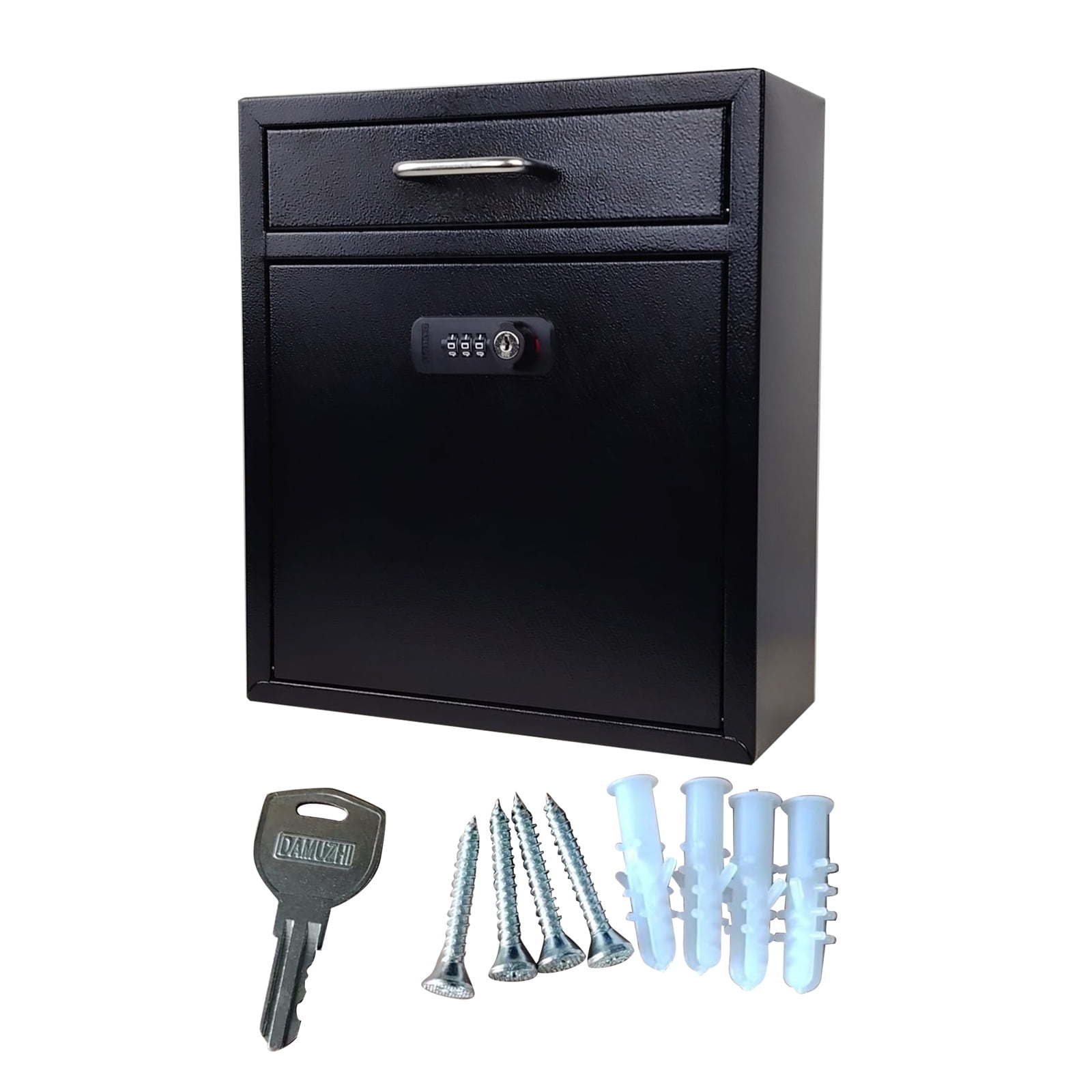 TAPDRA Secure Wall Mounted Locking Mailbox for Residential Commercial ...