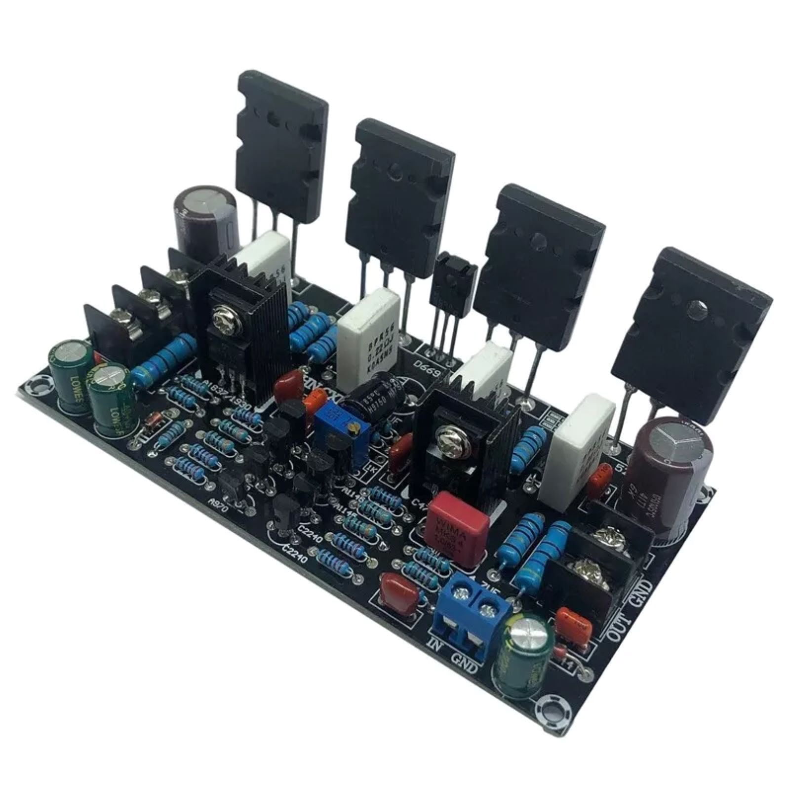 TAPDRA Single-Channel Amplifier Board for Audio Systems - Converts to ...