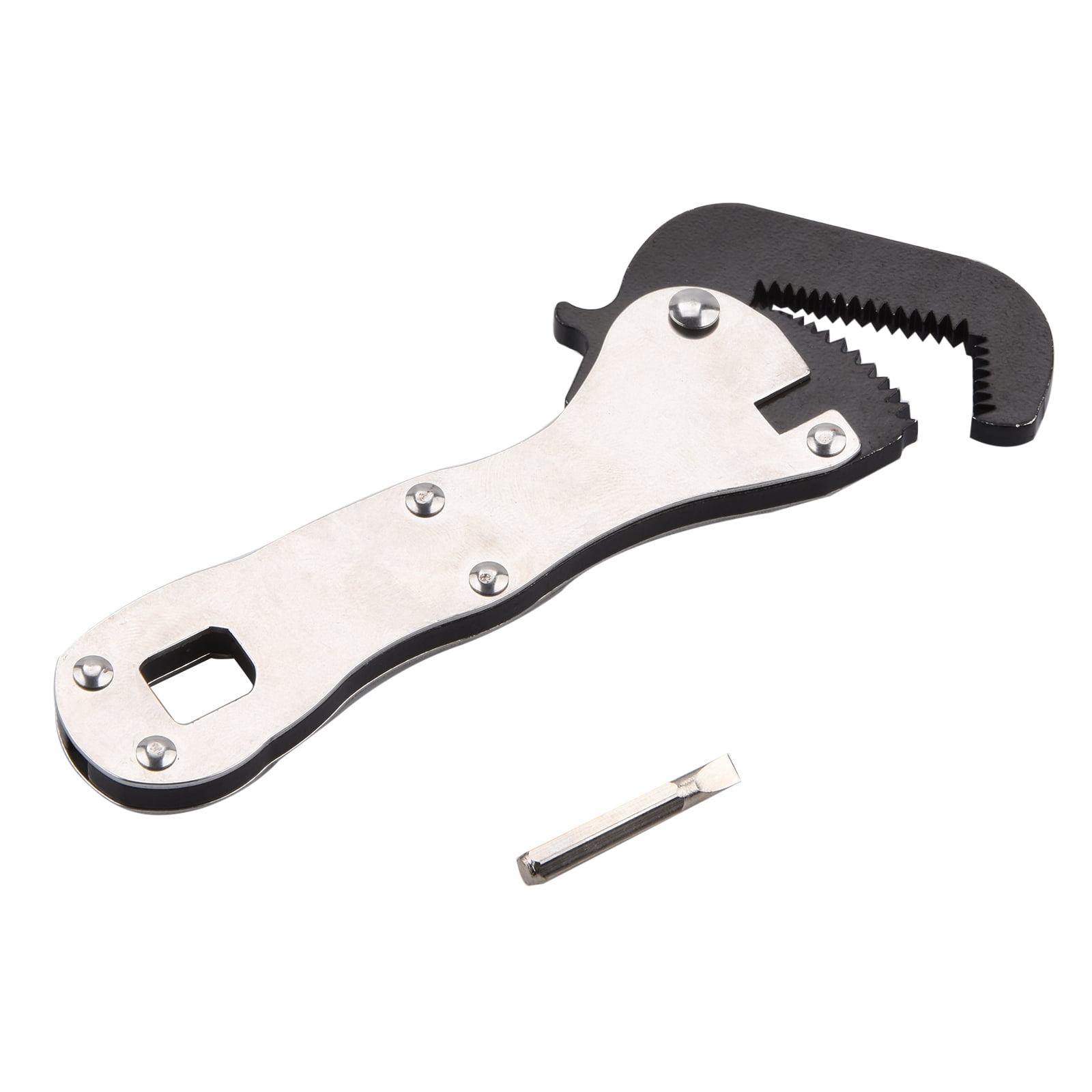 TAPDRA Small Adjustable Wrench Stainless Steel Silver for Small Spaces ...