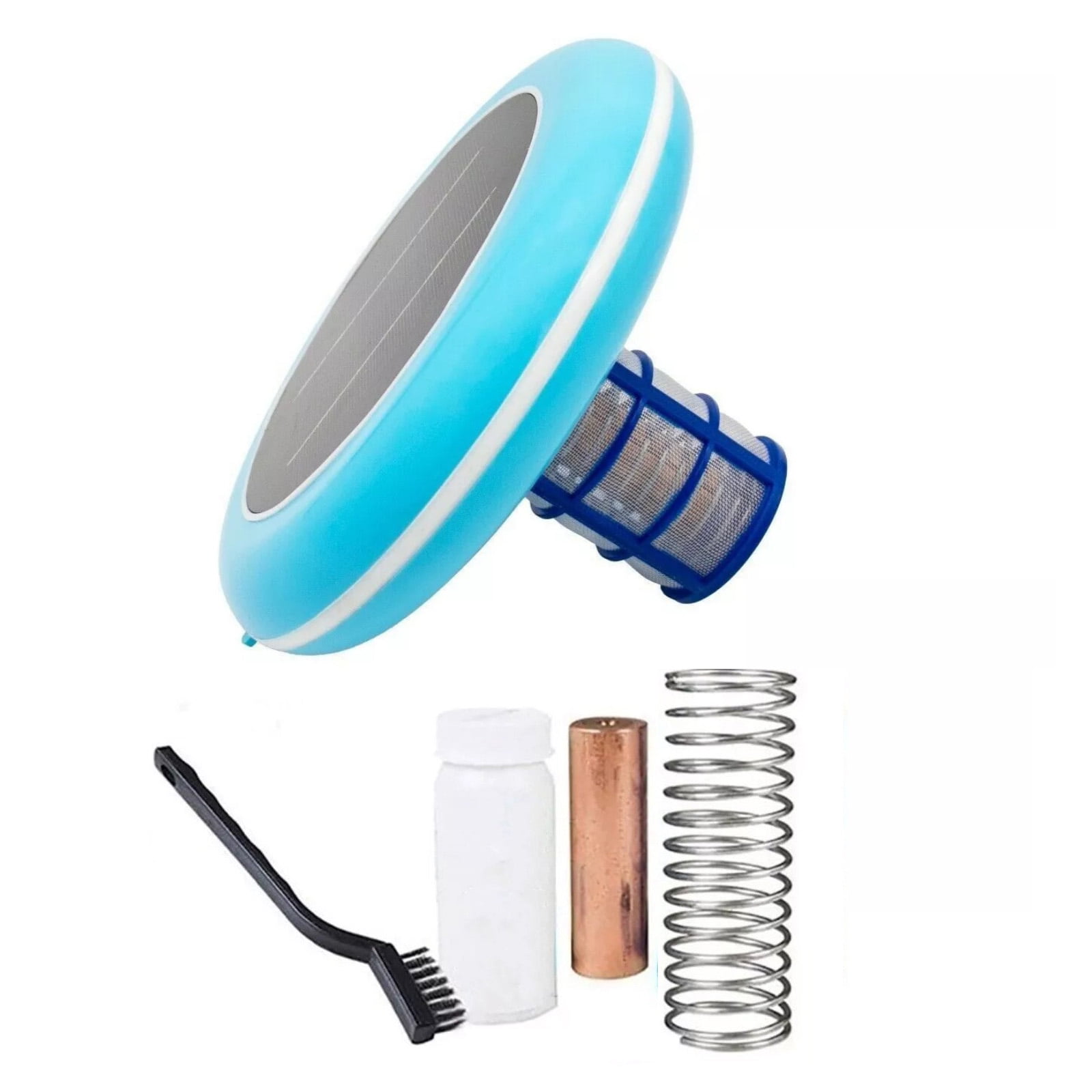 TAPDRA Solar Pool Ionizer Copper Anode Kit Up To 35000 Gallons Reduces ...