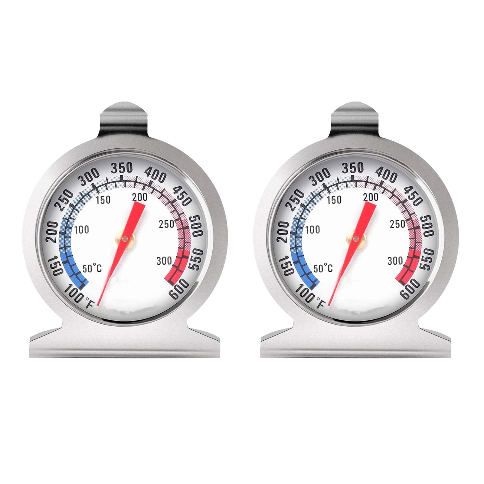 TAPDRA Stainless Steel Oven Thermometer 2 Pack for Ovens Toaster Ovens ...