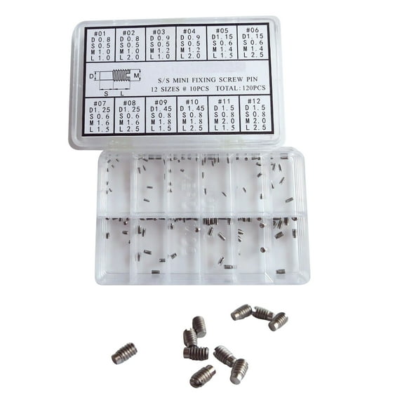 TAPDRA Store 1 Box Mini Screw Pins Mini Fixing Screw Pins Replace ...