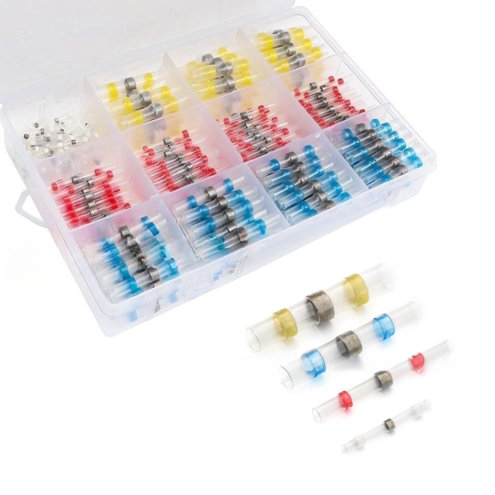 TAPDRA Store All-in-One Solder Sleeve Kit 500PCS, Color-Coded for Wire ...