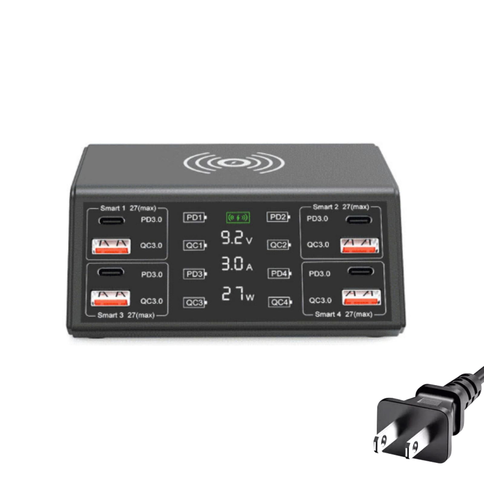 TAPDRA Universal Charger Dock for All Devices with QC3.0 PD3.0 Fast ...