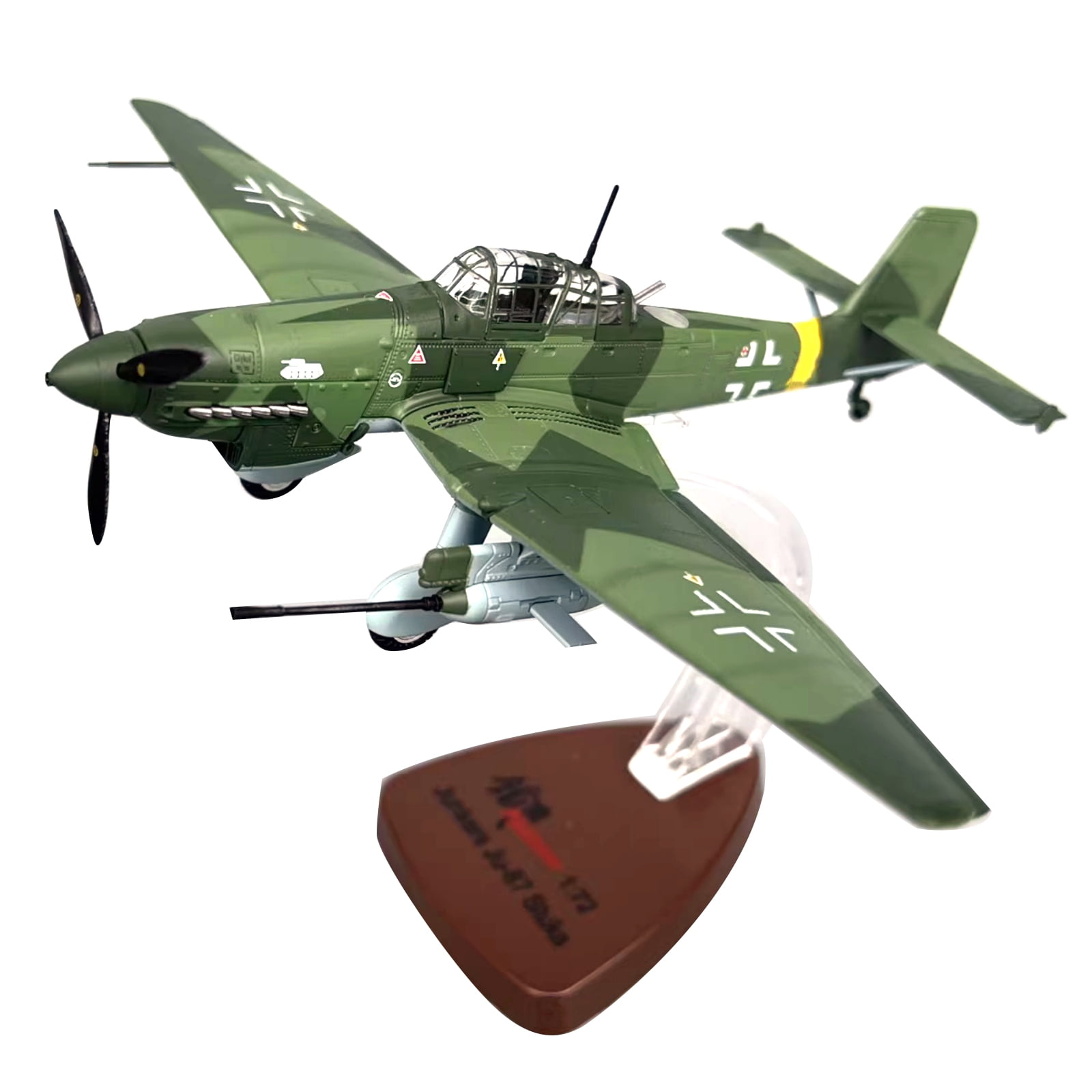 TAPDRA WWII German Stuka Junkers Ju 87G1 Dive Bomber 1:72 Scale Diecast ...