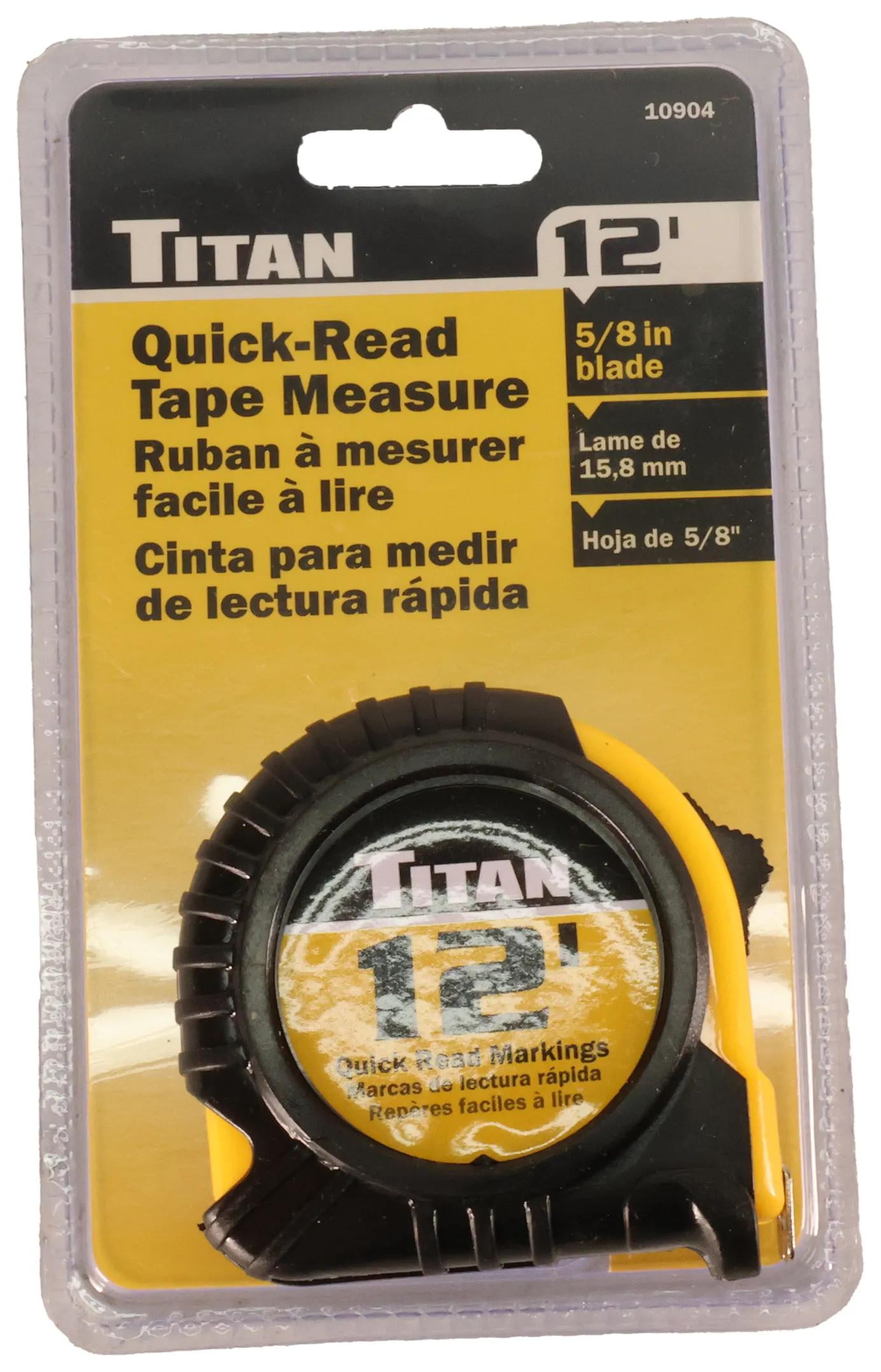 TAPE MEASURE - 12 FT. X 5/8" - 978-10904 - Walmart.com