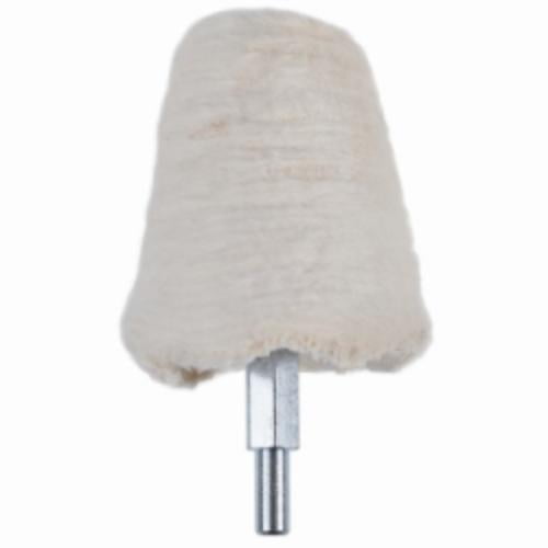 Wizard Products 11092 Long Tapered Metal Buff, 1/4" Shank, 2" Diameter ...