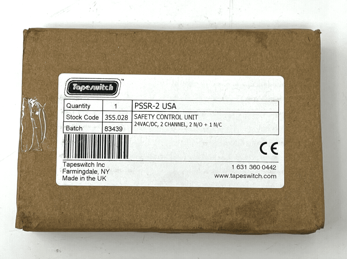 TAPESWITCH - PSSR-2 / PSSR2 - Safety Control Unit - ( NEW IN BOX ...