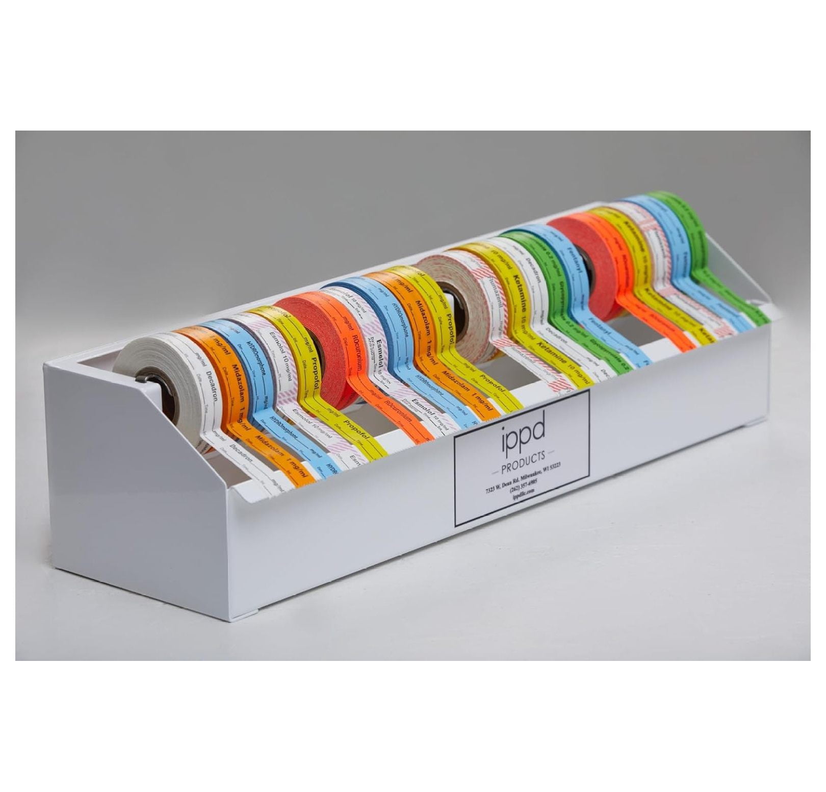 TAPETANK Industrial Multi-Roll Tape Dispenser Holds 20 Rolls - Walmart.com