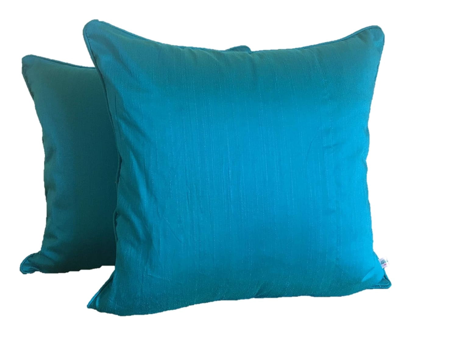 TARA Sparkling Homes Reversible Premium Plain Cushion Cover 16x16 Set ...