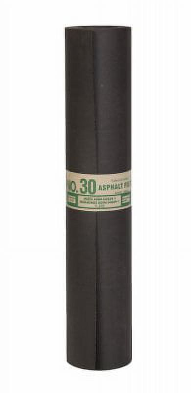 Tarco STD15 Asphalt Roofing Felt, #15, 36 In. x 144 Ft. Roll - Quantity ...