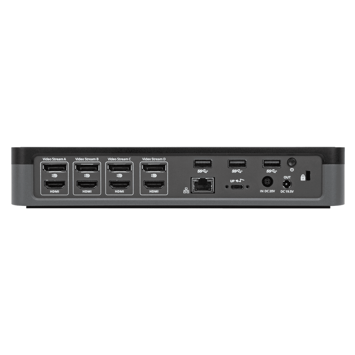 TARGUS DOCK570USZ USB-C Quadruple Display Laptop Docking Station ...