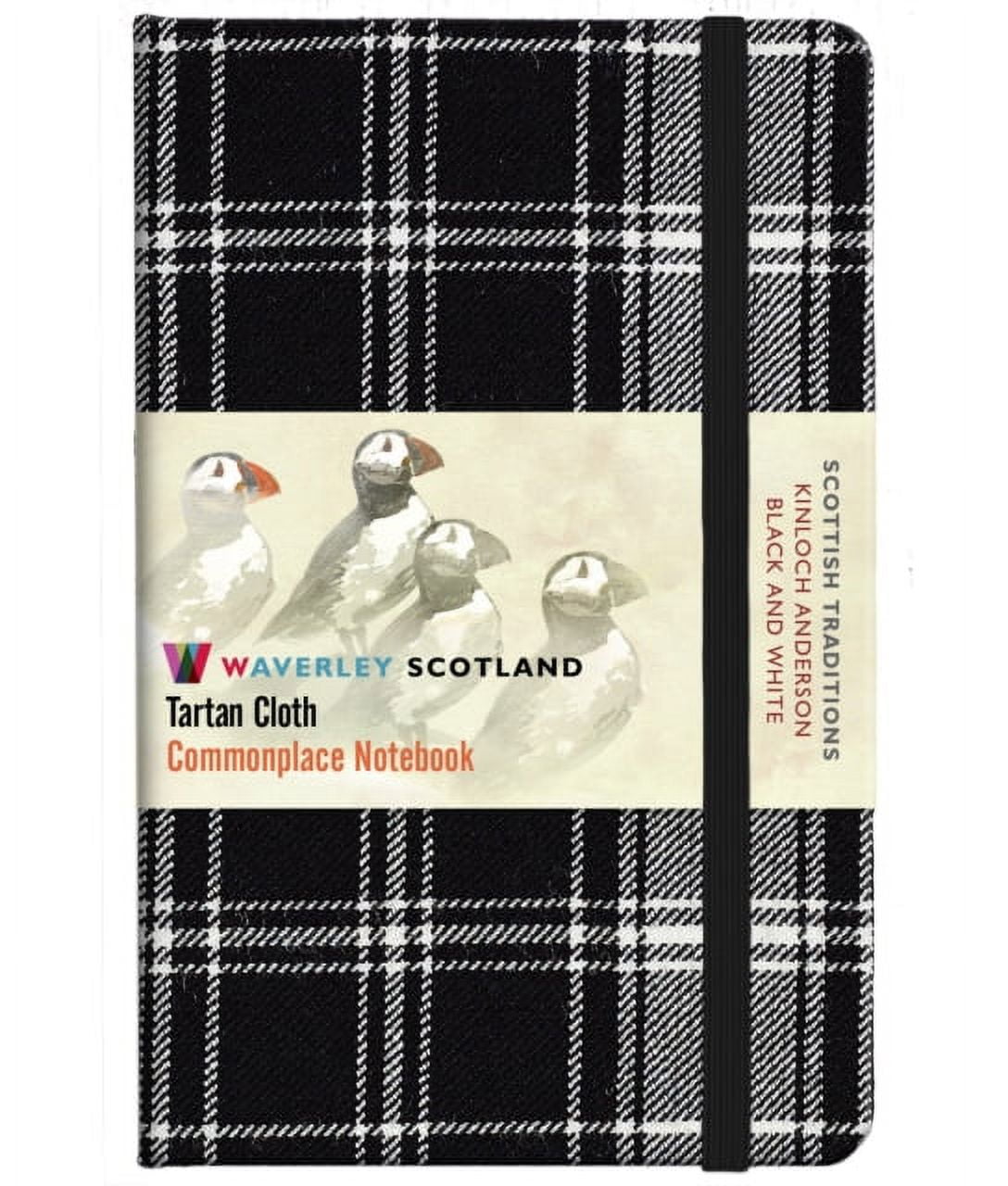 Waverley S.T. (M): Black & White Pocket Genuine Tartan Cloth ...