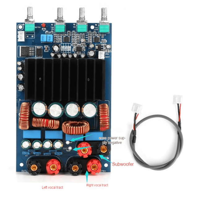 TAS5630 2.1 Digital Power Amplifier Board (300W+150W+150W) HIFI High ...