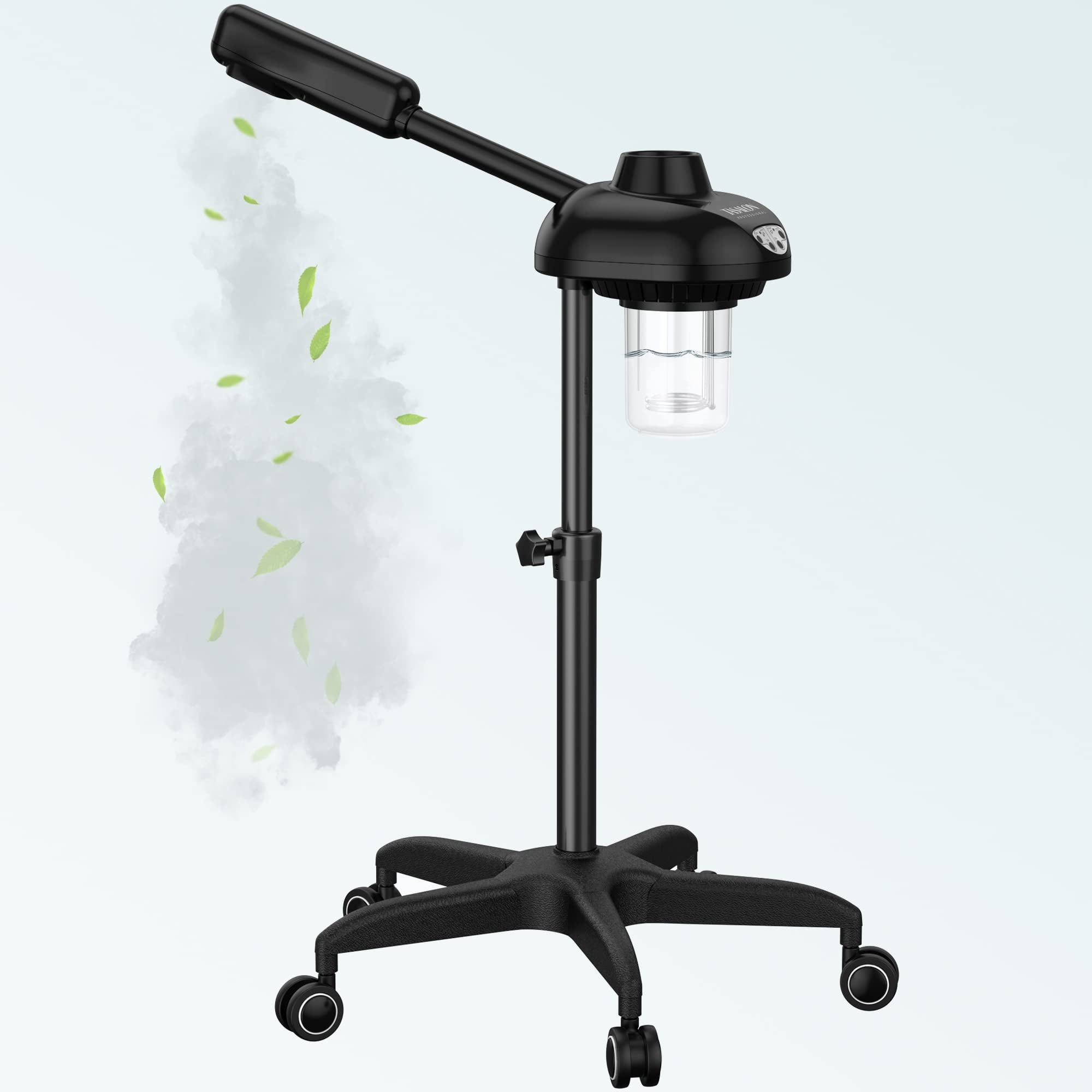 TASALON Facial Steamer on Wheels - Face Steamer for Professional Skin ...