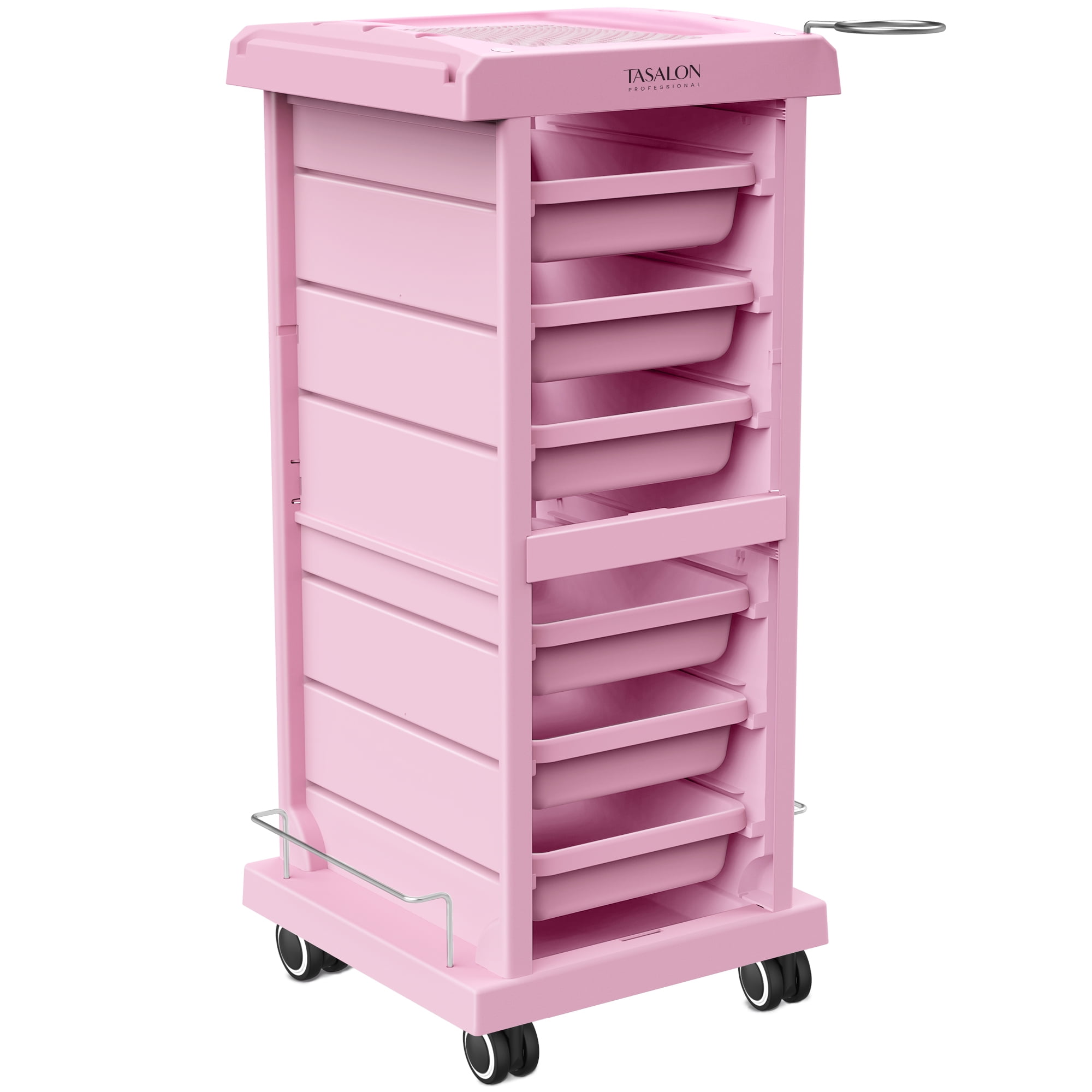 TASALON Upgrade Salon Trolley Cart with Wheels for Salon Station, 6 ...