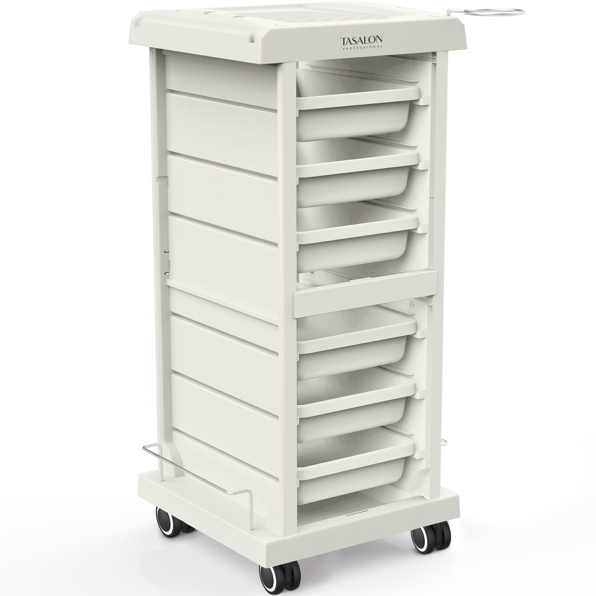 TASALON Upgrade Salon Trolley Cart with Wheels for Salon Station, 6 ...