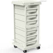 Saloniture Beauty Salon Rolling Trolley Cart With 5 Drawers - Walmart.com