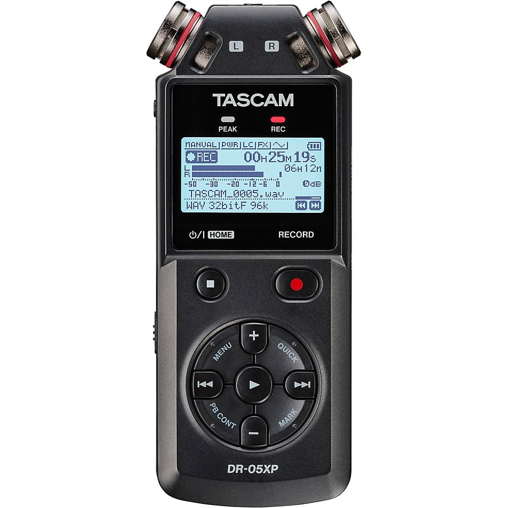 TASCAM DR-05XP 32-Bit Float Audio Recorder - Walmart.com