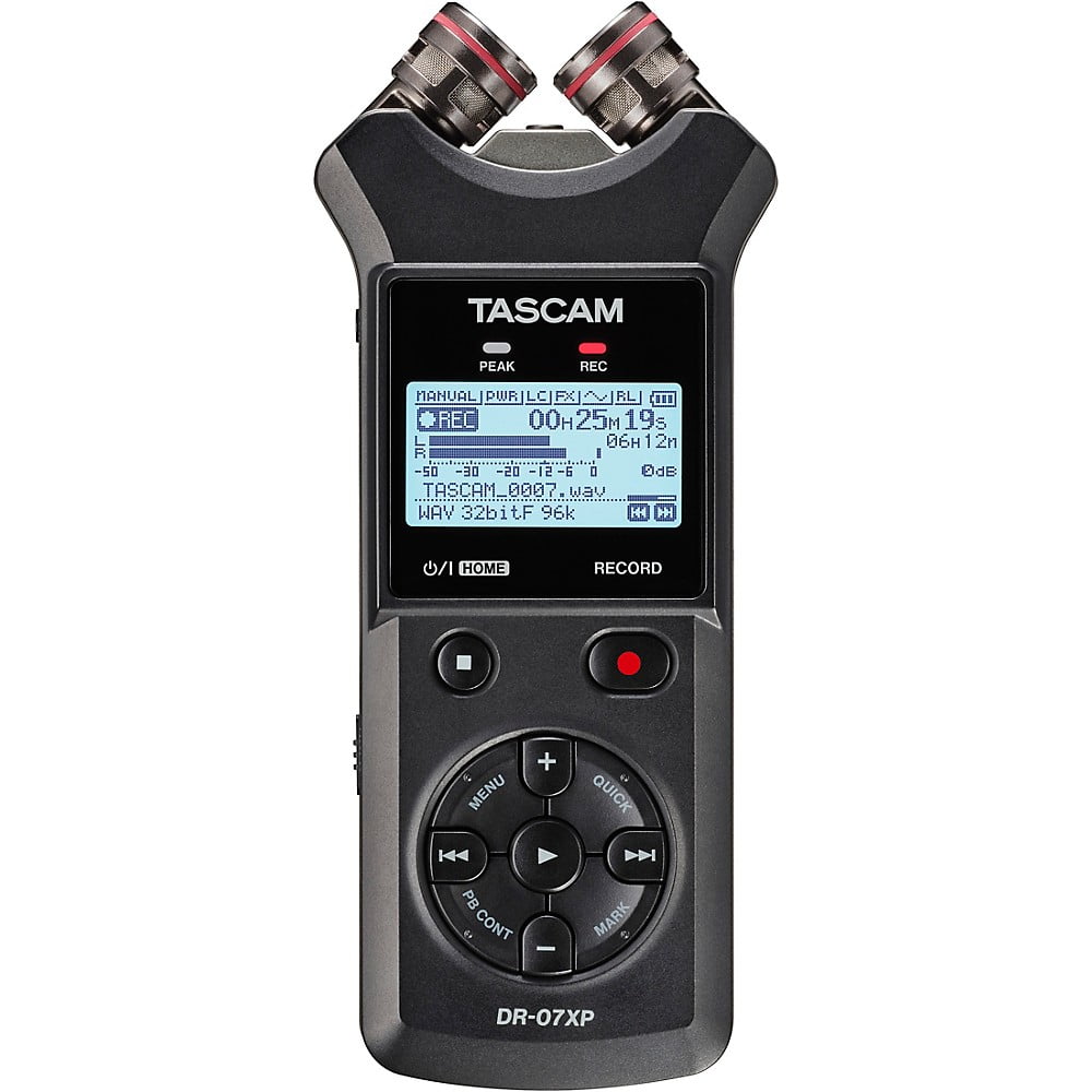 TASCAM DR07XP 32Bit Float Handheld Recorder & USBC Audio Interface ...