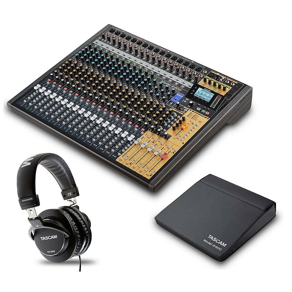 TASCAM Model 2400 24-Channel Multitrack Recorder and Mixer With TH-300X ...