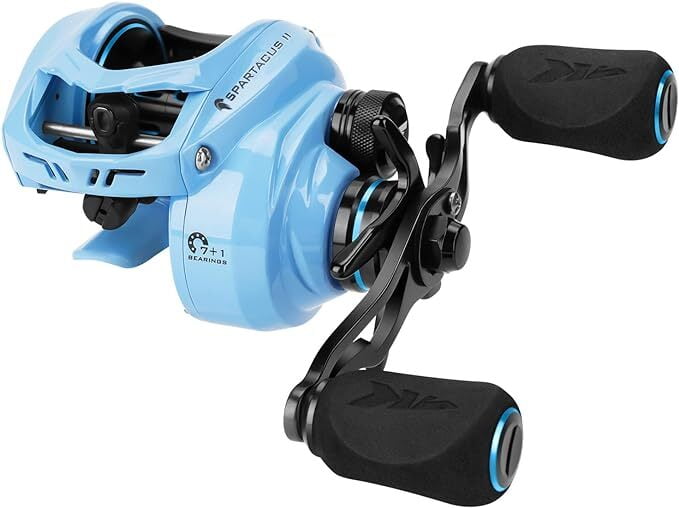 TASHHAR Baitcasting Fishing Reel Ultralight Baitcaster Reels, 17.6LB ...